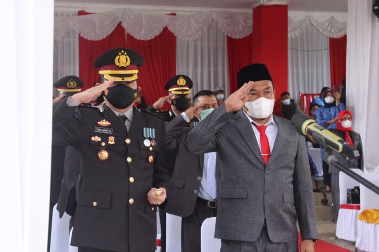 Peringatan HUT ke-76 RI di Bombana, Dilaksanakan dengan Prokes Ketat