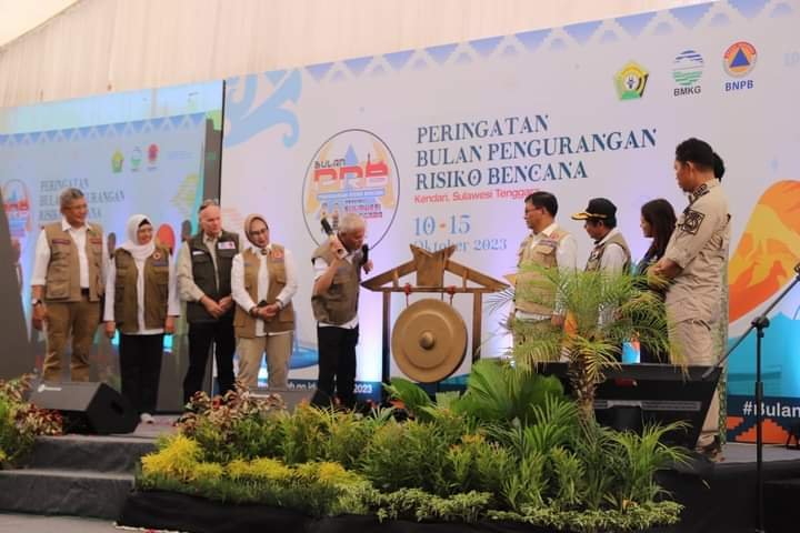 Sekda Sultra Buka Pameran Bulan PRB 2023 di Eks MTQ Kendari